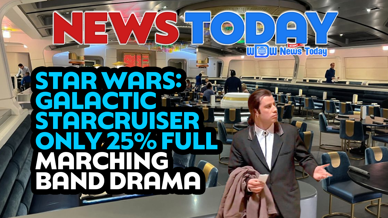 Star Wars: Galactic Starcruiser Only 25% Full, Marching Band Drama ...